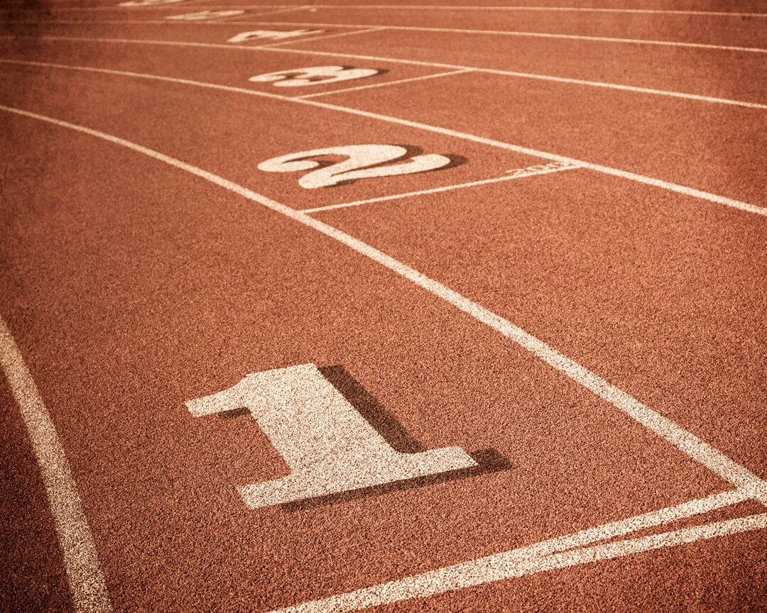 Sports Decor, Track Coach Gift, Running, Sports Canvas Wall Art, Teen ...