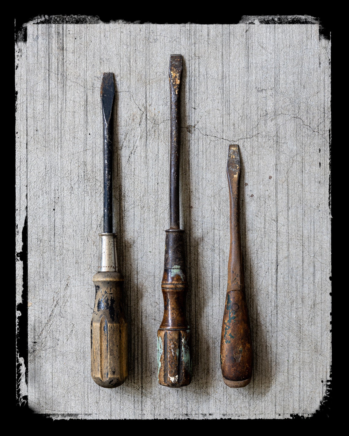 Vintage Tool Wall Art Garage Decor Gift for Dad Workshop - Etsy