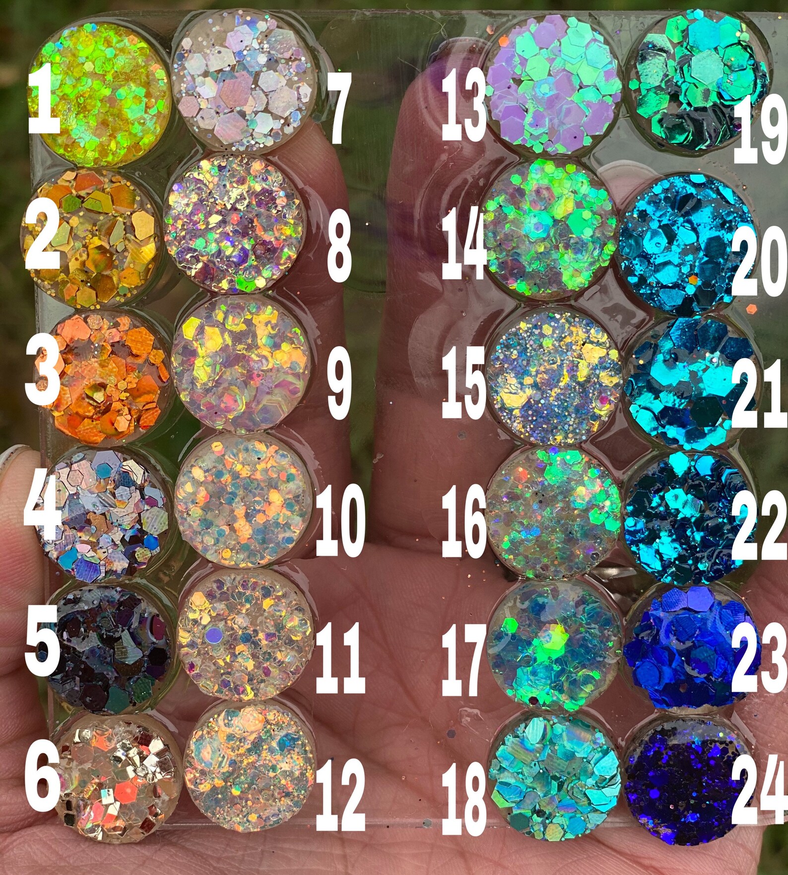 Custom Floating Glitter Fat Pens you Pick Colors - Etsy