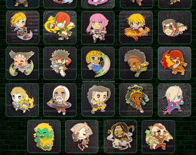 Guilty Gear Enamel Pins - Etsy