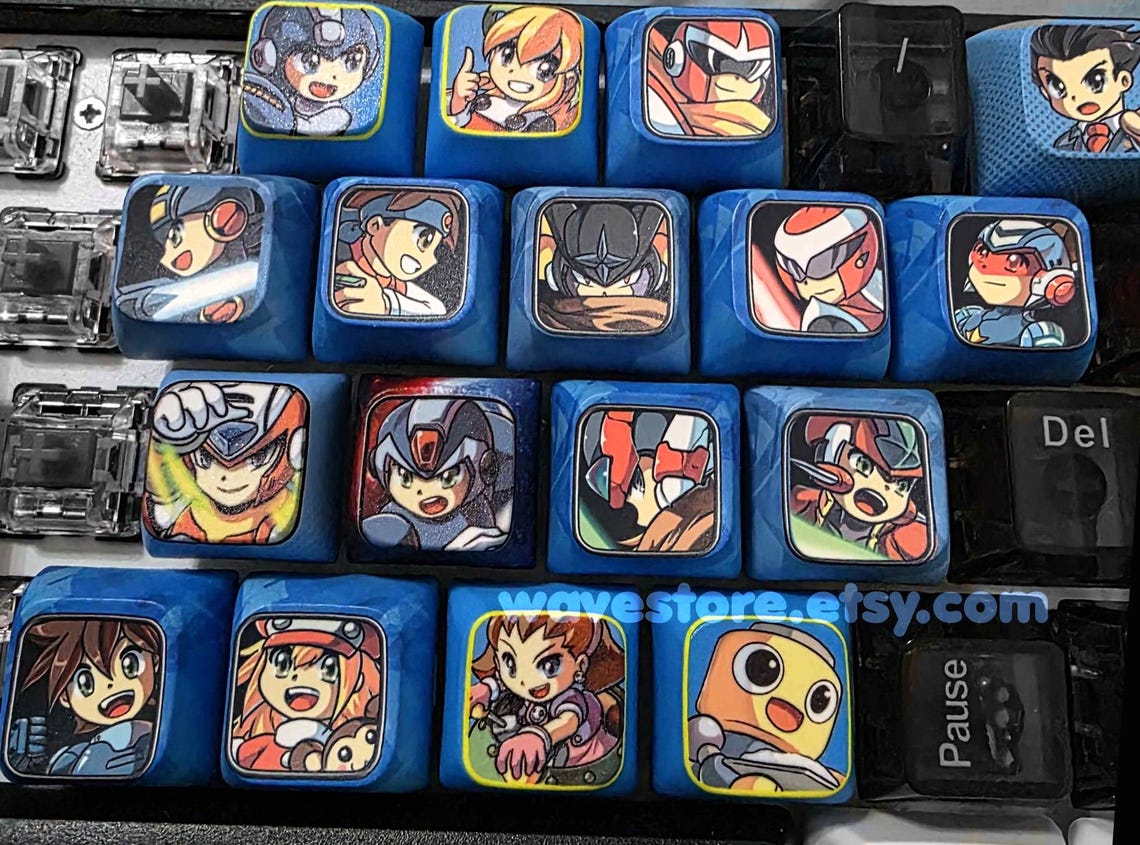 Mega Man Keycaps!! - Etsy
