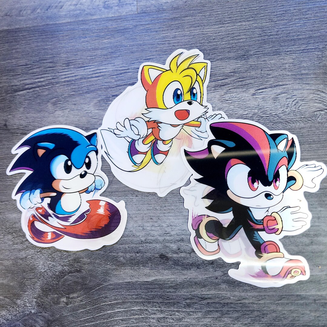 Sonic Motion Stickers! - Etsy
