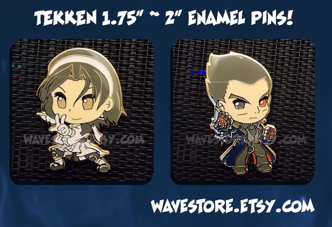 Tekken 8 Enamel Pins - Etsy UK
