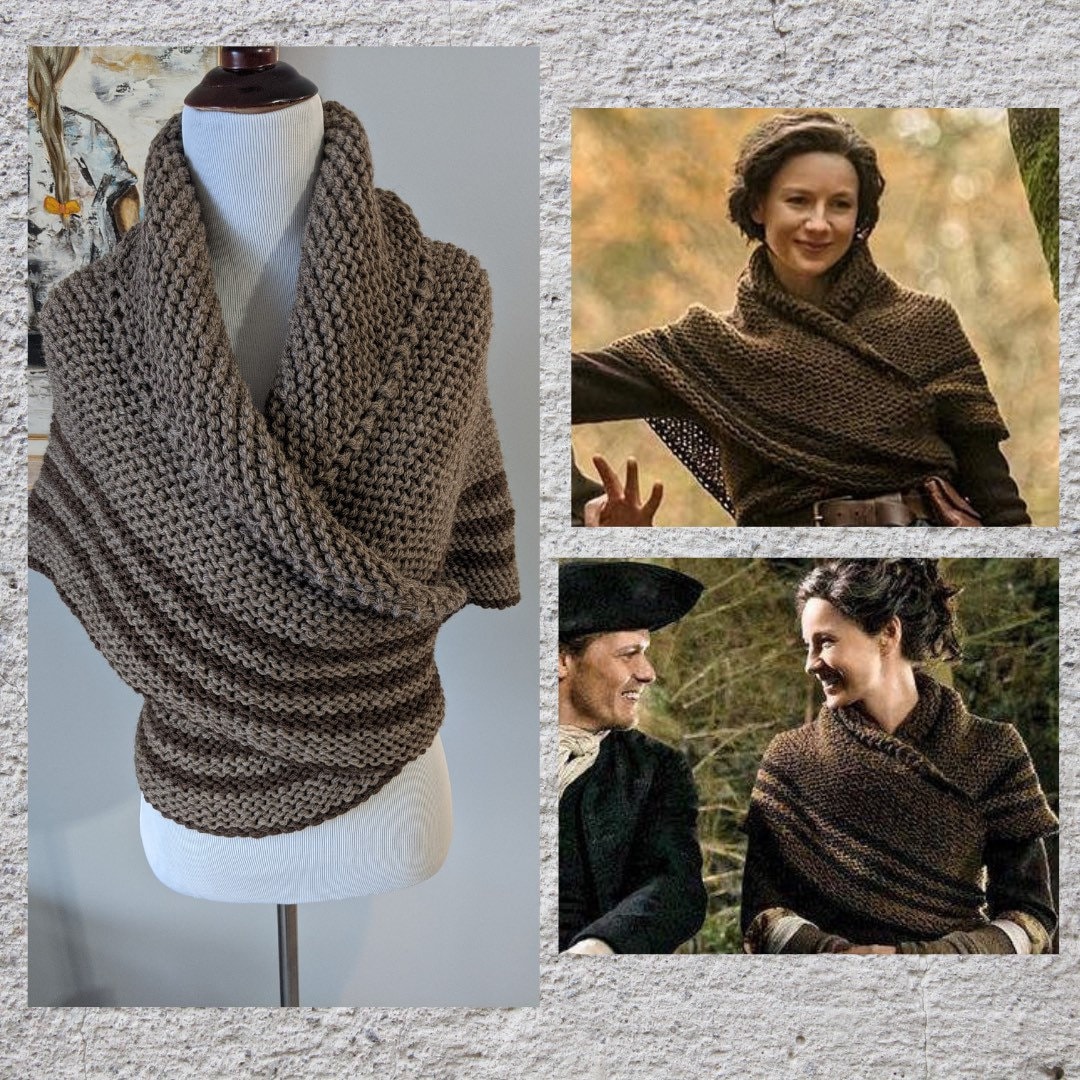 Outlander Shawl, Claire Fraser, Carolina Shawl, Triangle Shawl ...