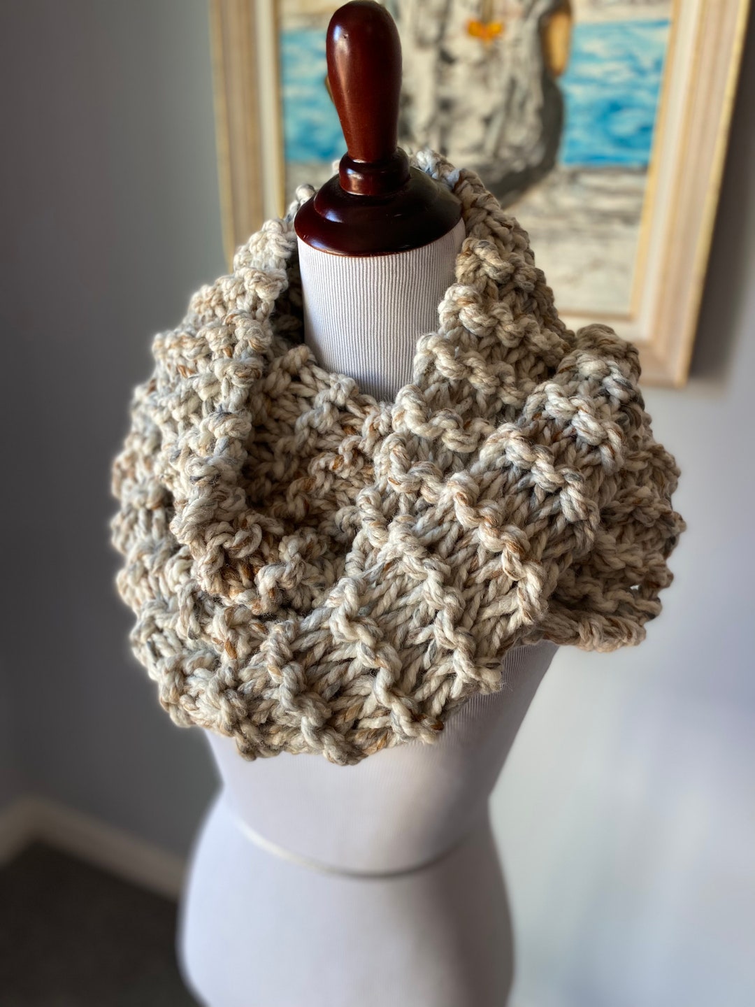 Outlander Cowl Infinity Scarf, Claire Cowl, Highland Gift, Sassenach ...