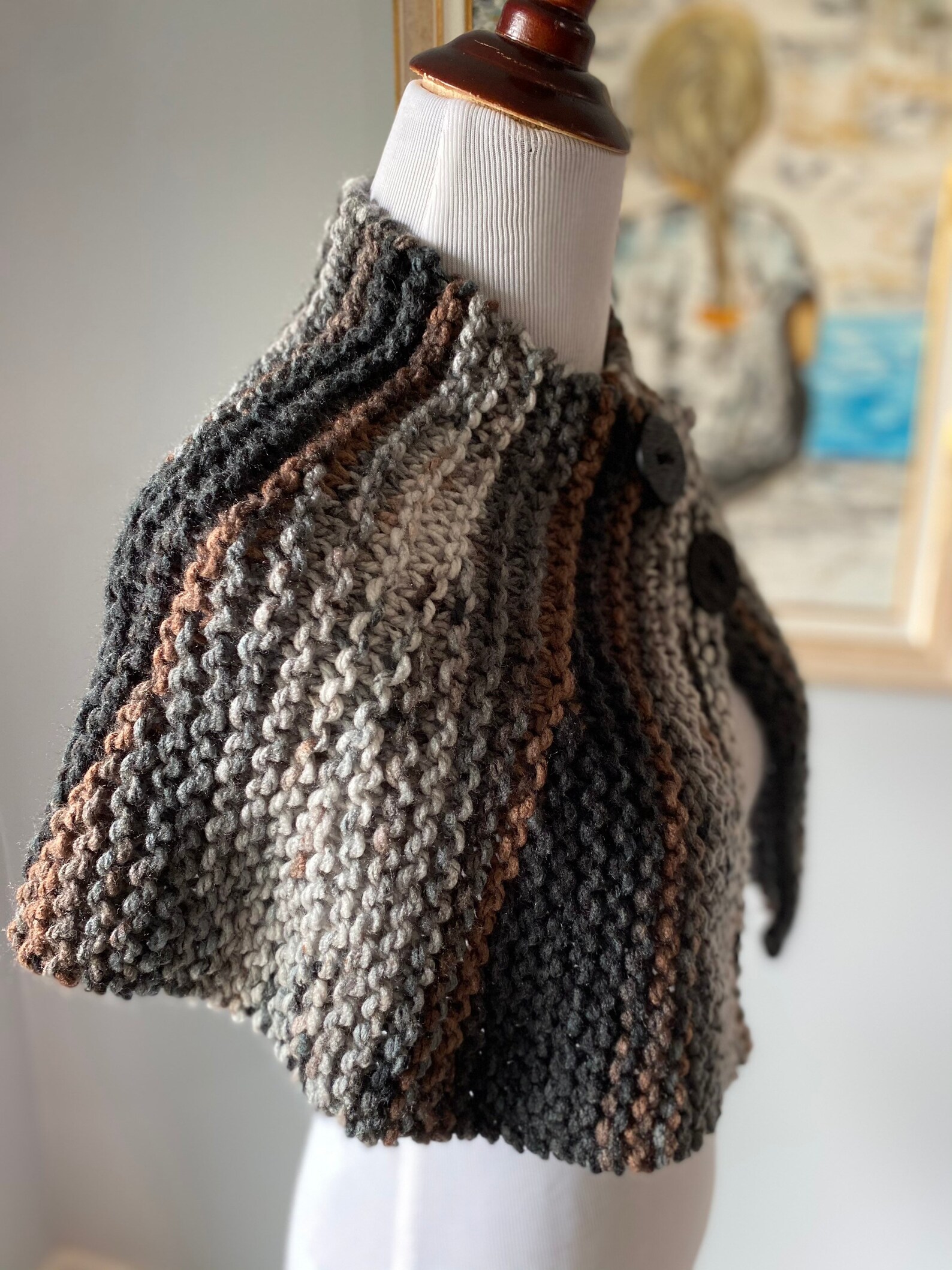 Outlander Briannas Capelet Shawl, Reunion Cape, Outlander Cape Gift ...