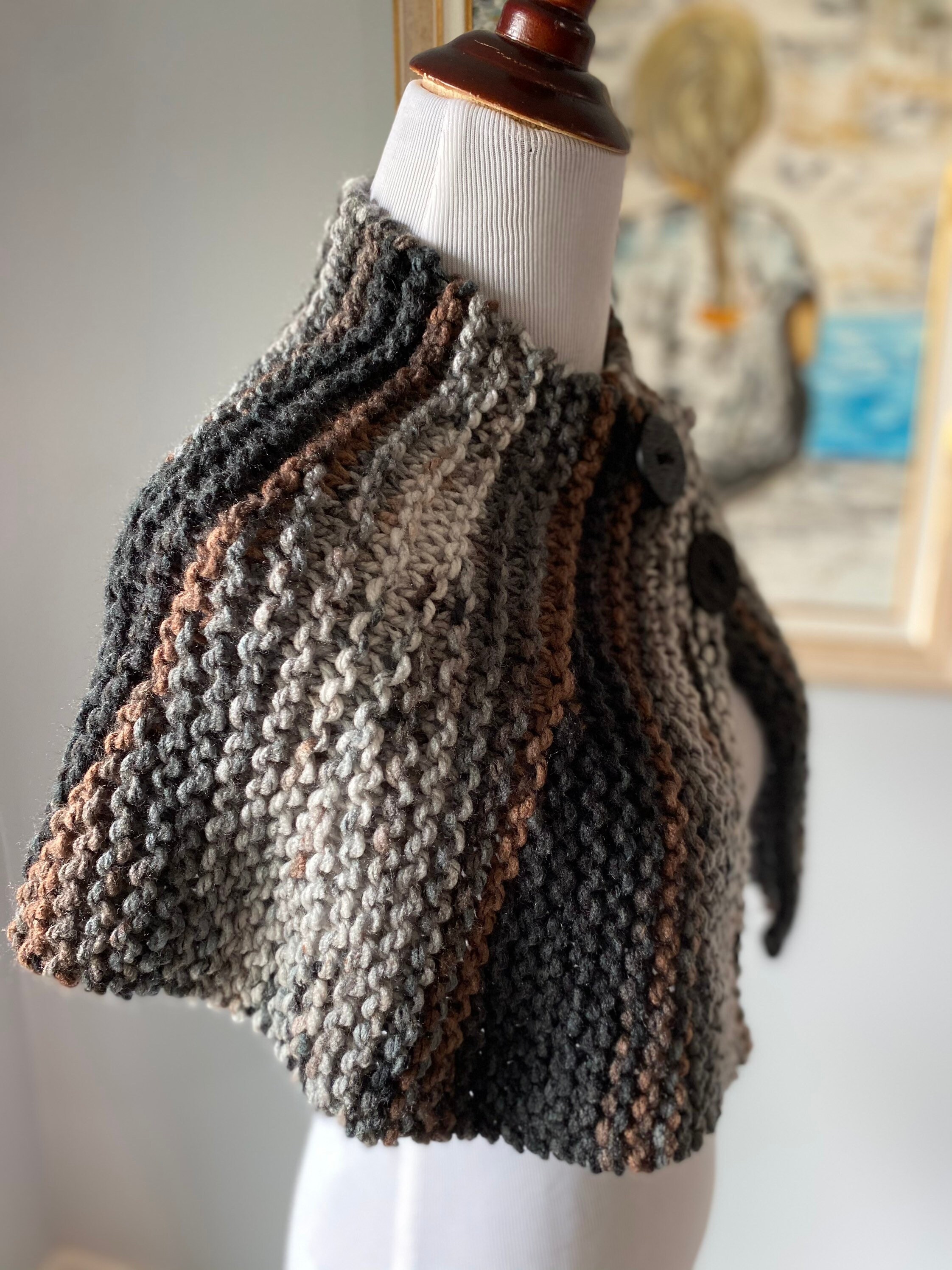 Outlander Briannas Capelet Shawl, Reunion Cape, Outlander Cape Gift ...
