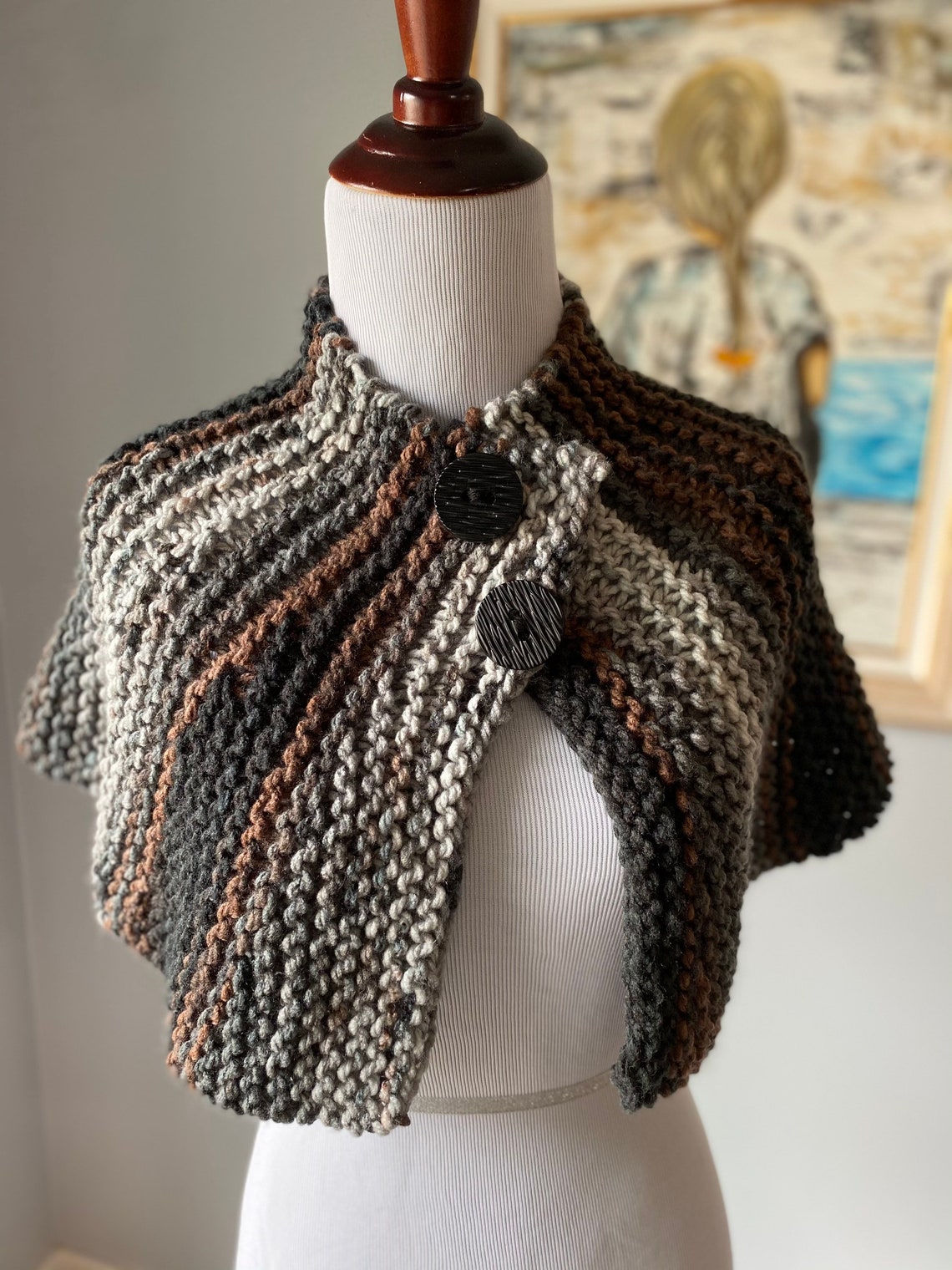 Outlander Briannas Capelet Shawl Reunion Cape Outlander | Etsy