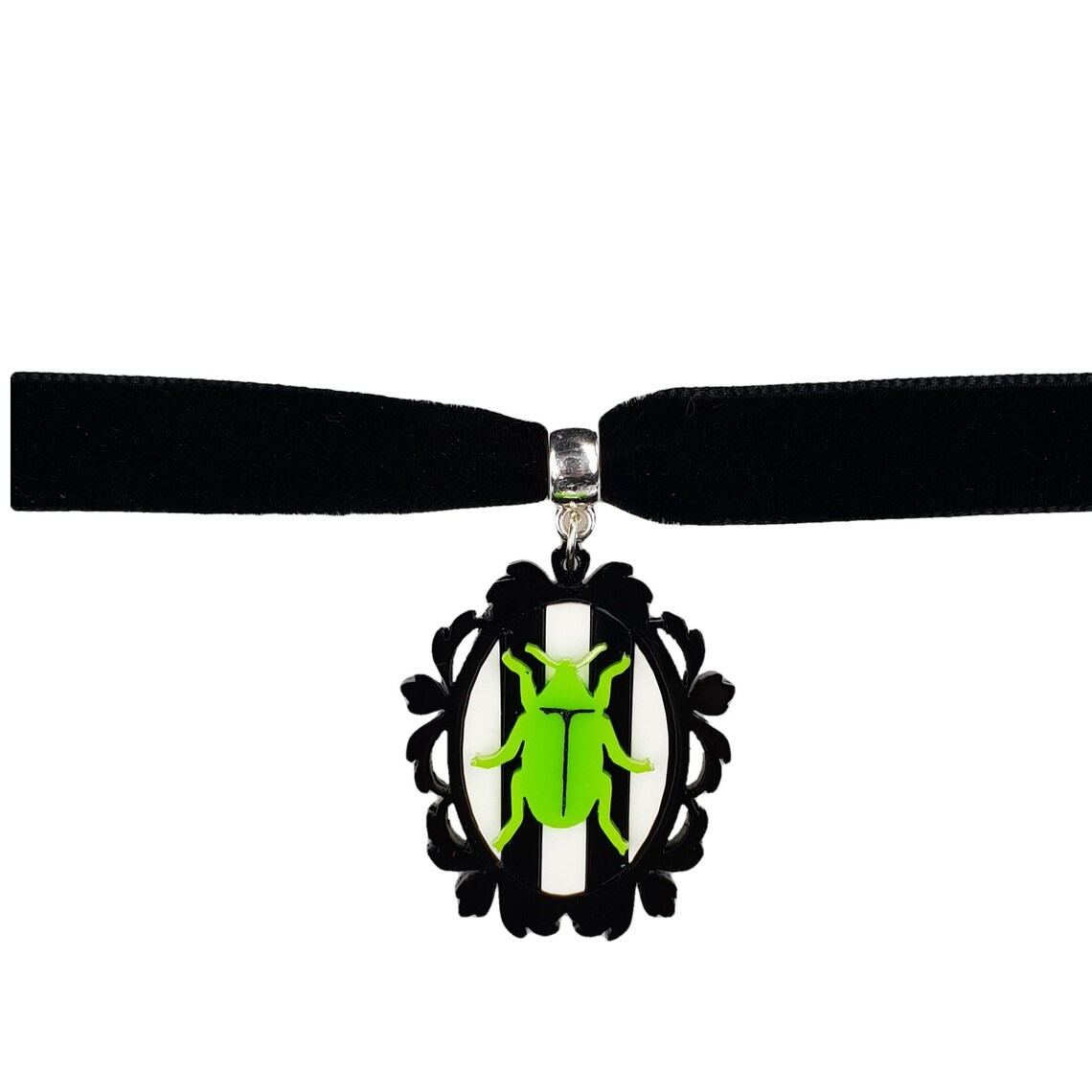 Beetle Cameo Choker - Etsy UK