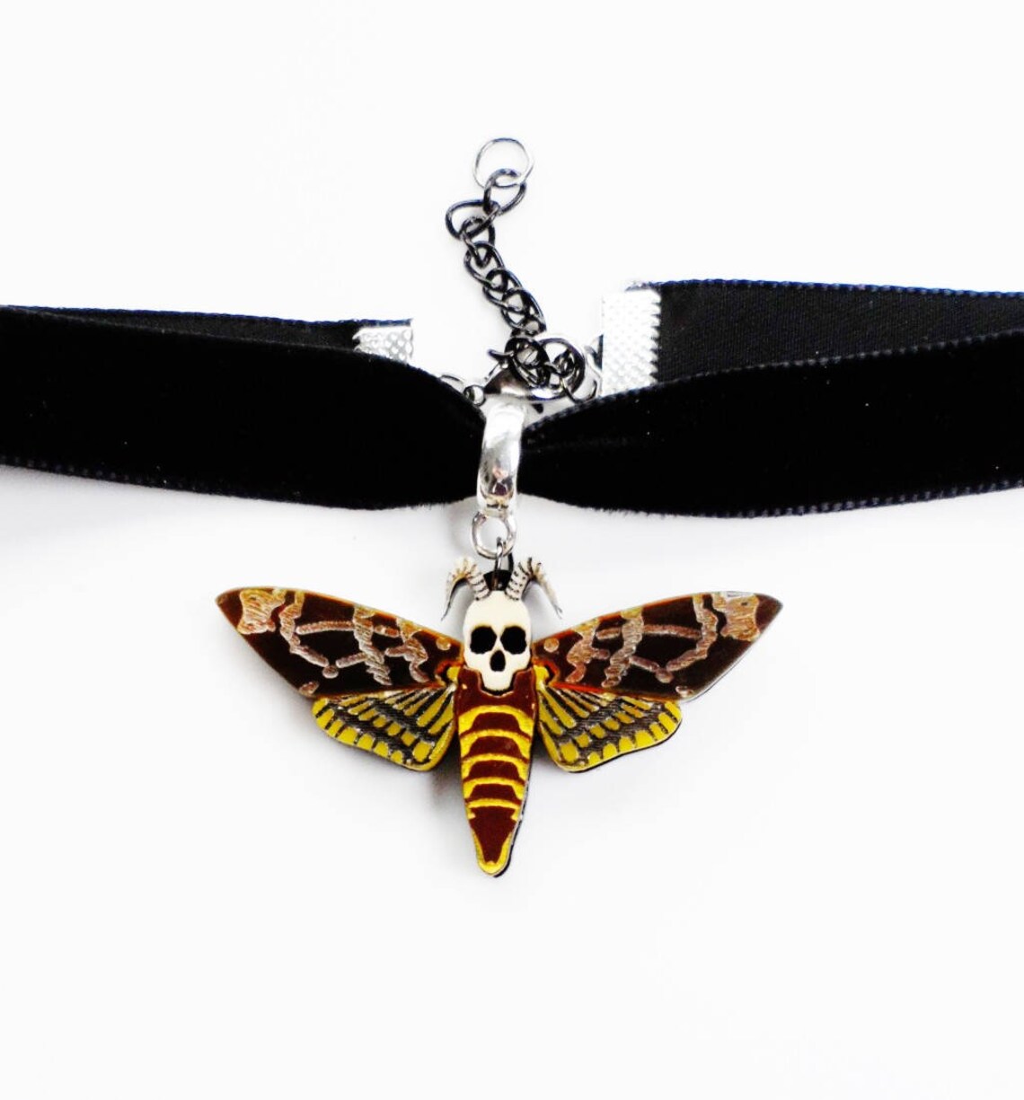 Death's Head Hawk Moth Choker - Etsy