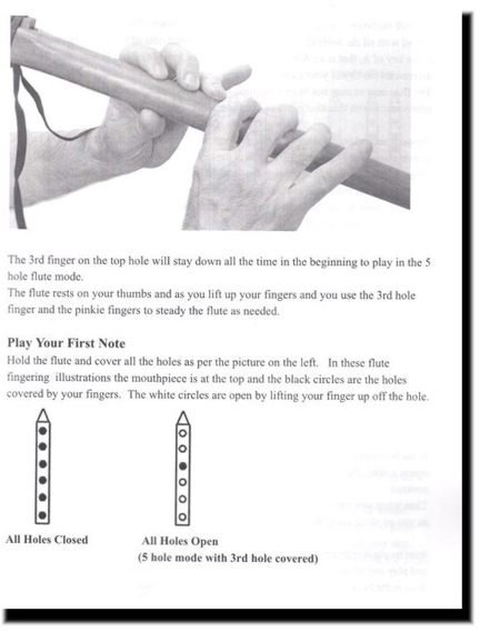 How to Play the Native American Flute - Instructions and 22 Songs - PDF ...