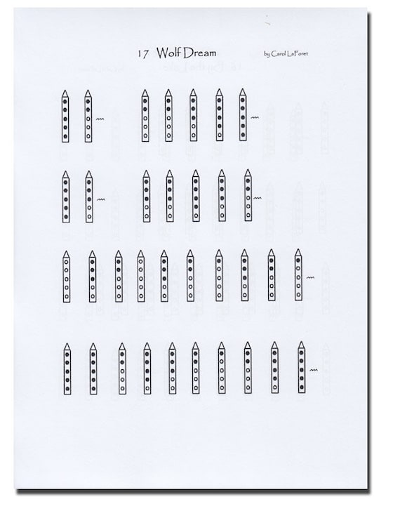 Native American Flute Sheet Music