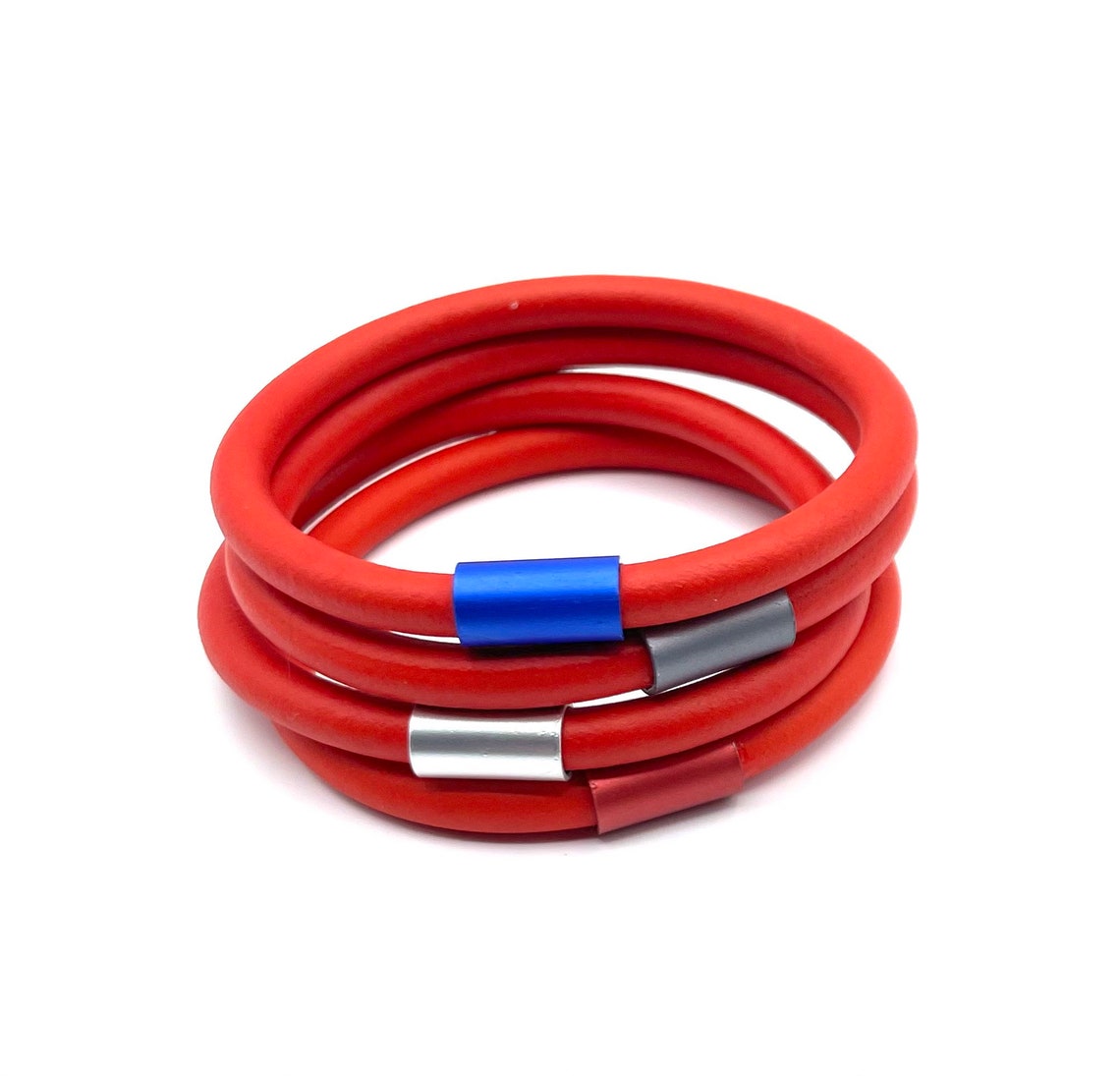 Rubber Bangles sets of 4 - Etsy