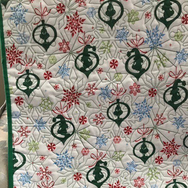 The Grinch Quilt Pattern - Etsy
