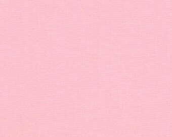 Pearl Pink Kona Cotton Solid K001-1283 Fabric Sold in HALF - Etsy