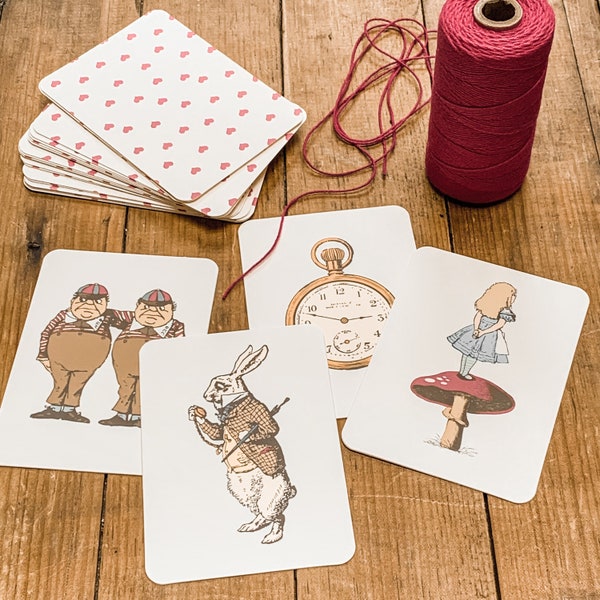 Alice in Wonderland Card Game - Etsy