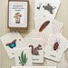 Matching Memory Nature Game for Preschool Enchanting Woodland - Etsy