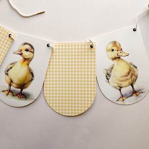 Duck Baby Shower Decoration Bunting, First Birthday Garland, Nursery ...