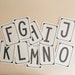 ABC Alphabet Flashcards, Black and White Minimal Design, Small Flash ...