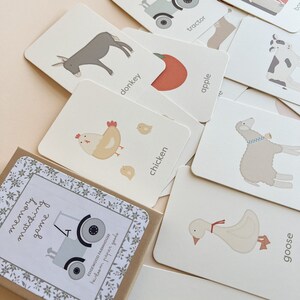 Matching Farm Memory Game, Preschool Game and Learning Tool, Teacher ...