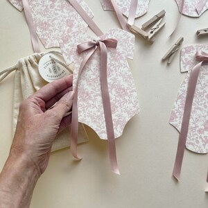 Girl Baby Shower Decorations, 8 Elegant Pink Damask Bodysuits With Pink ...