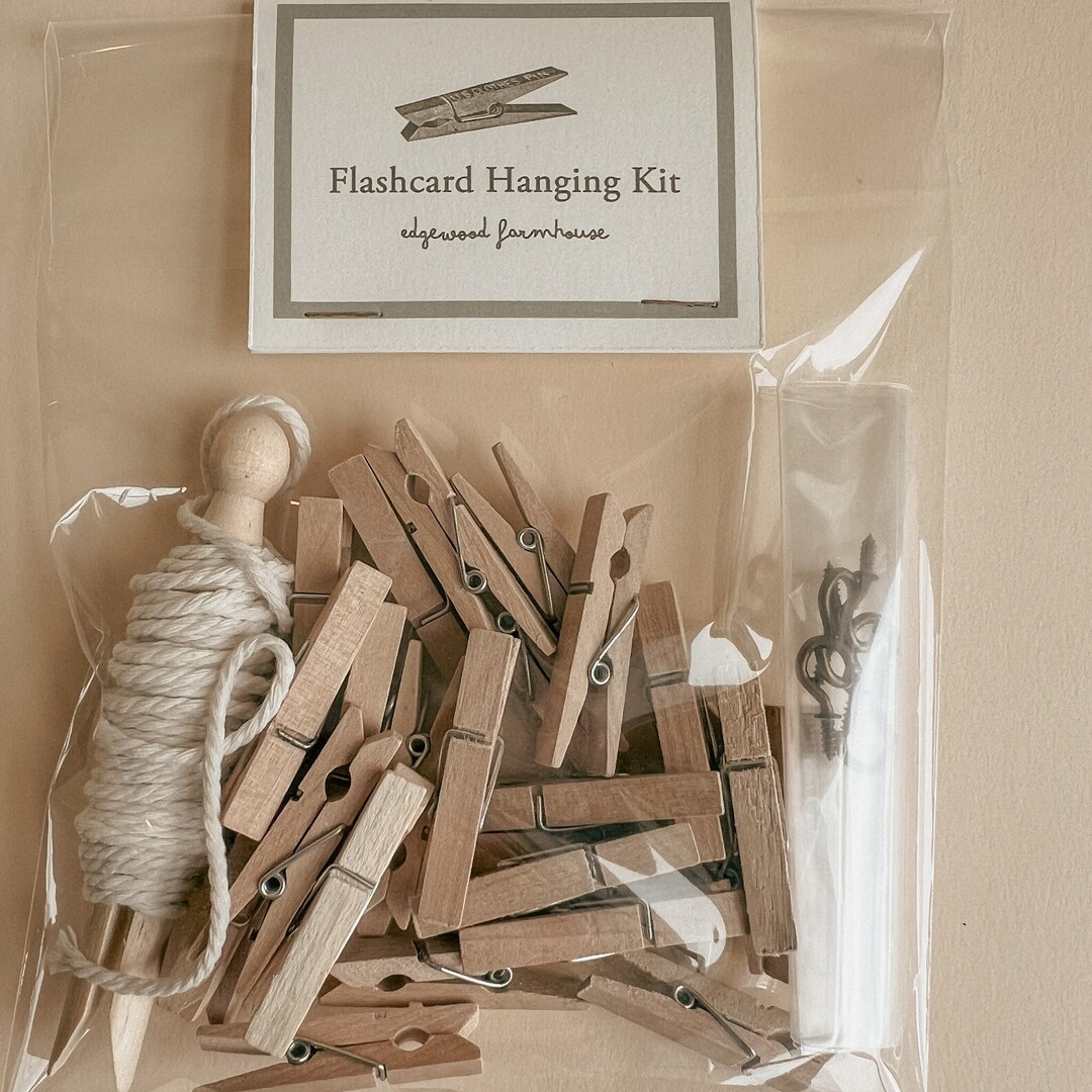 Alphabet Flashcard Hanging Kit Schoolroom Decorations Kit for ...