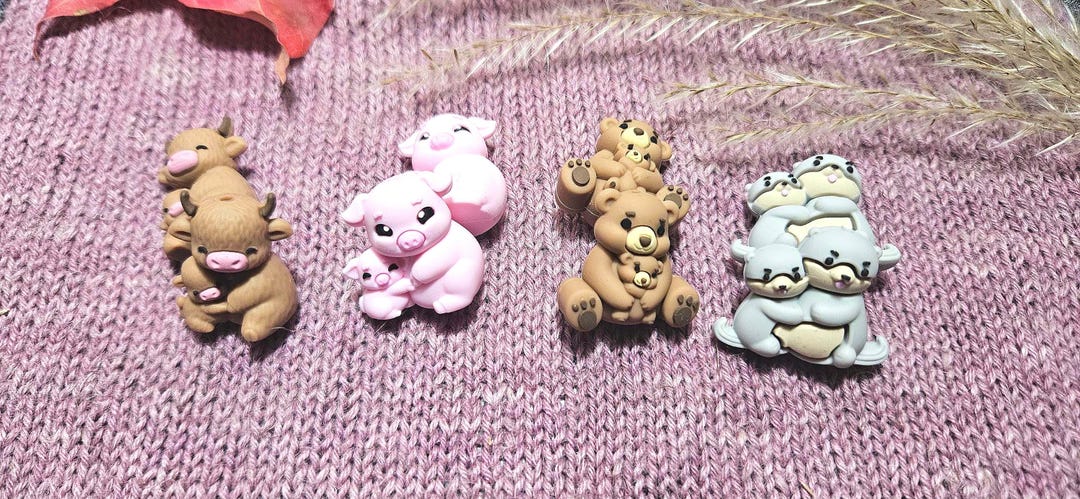 Needle Tips Protector, Needle Tips Stopper, 3D Animals in Pair - Etsy
