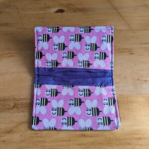 Bees Card Wallet - Etsy