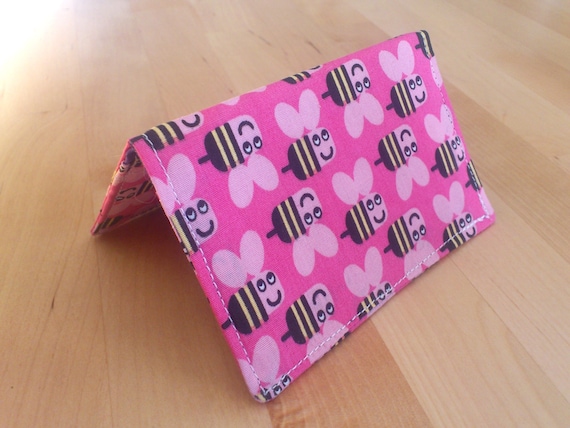 Bees Card Wallet | Etsy