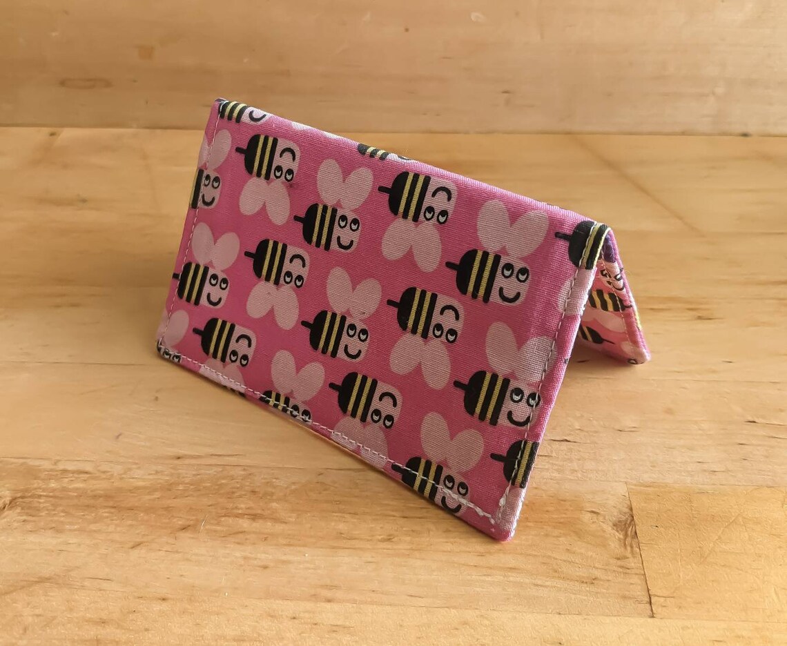 Bees Card Wallet | Etsy