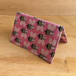 Bees Card Wallet - Etsy