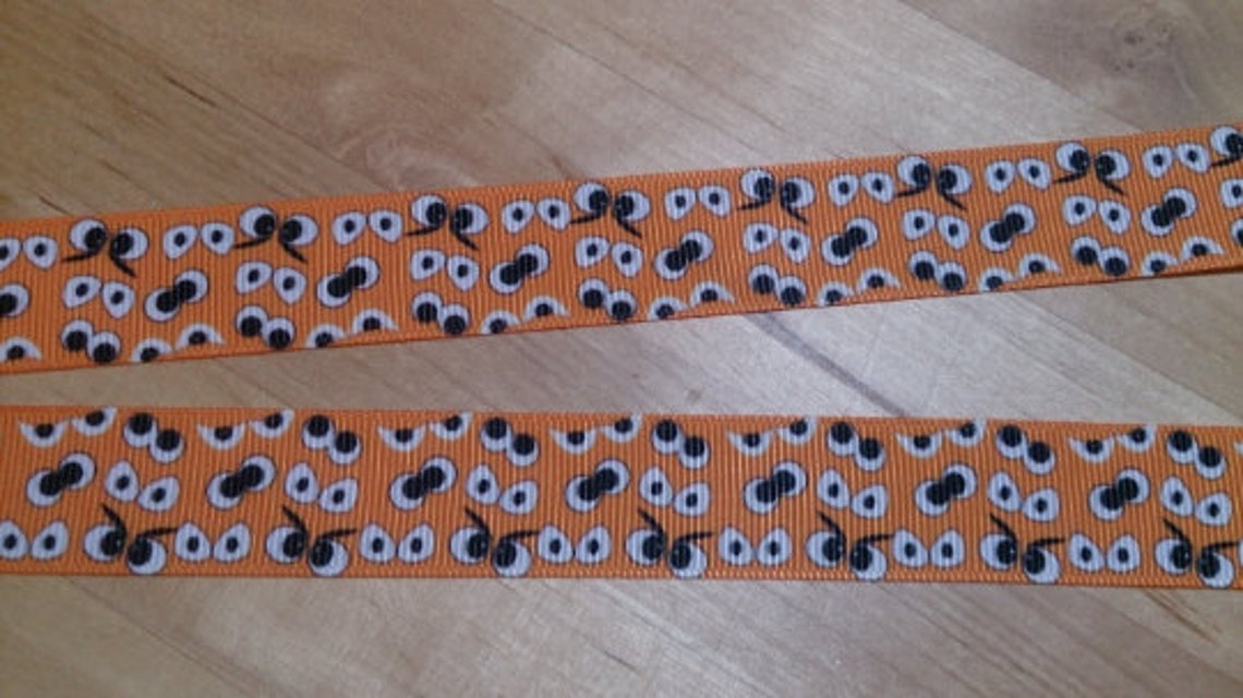 Googly Eyes Ribbon Lanyard / ID Badge Holder - Etsy