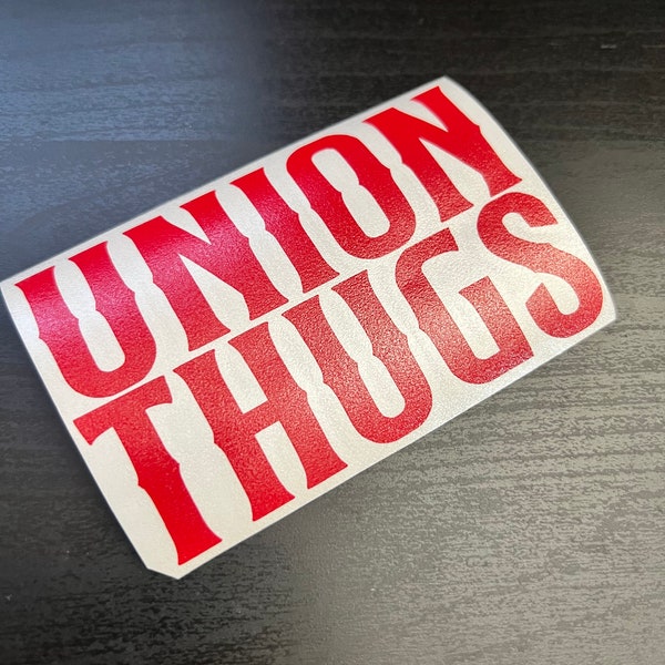 Union Thug Stickers - Etsy