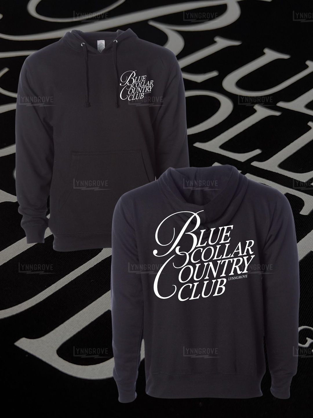 Blue Collar Country Club Jacket - Blue Collar Hoodie - Lineman Jacket ...