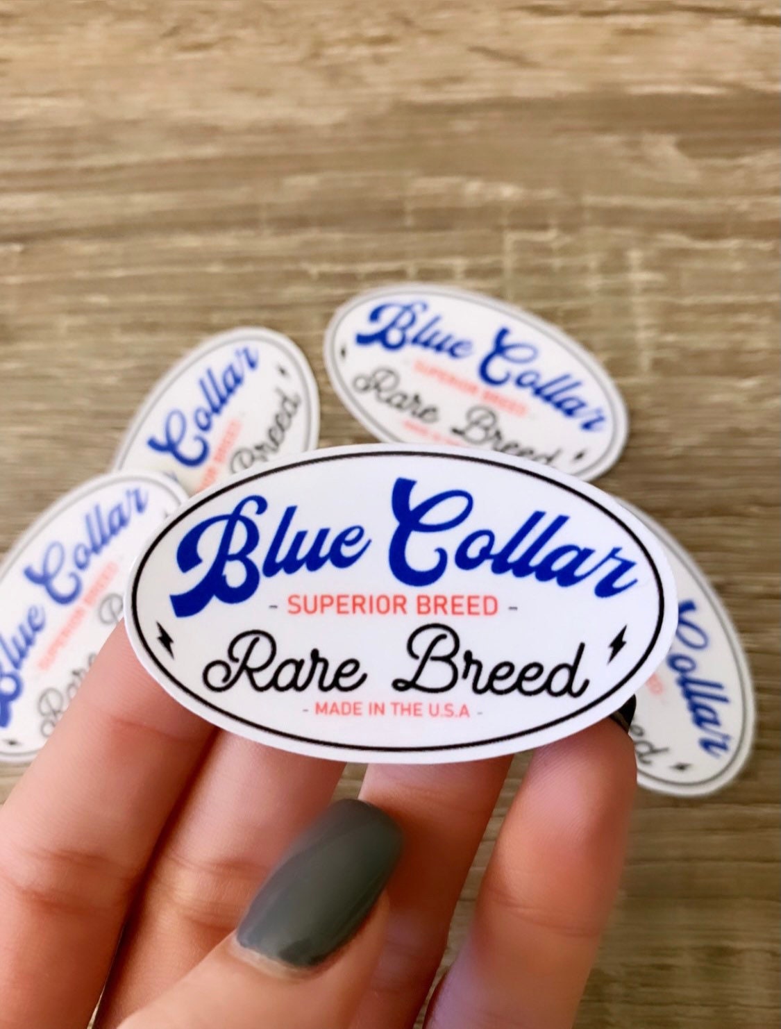 Blue Collar Sticker Rare Breed / Superior Breed - Etsy