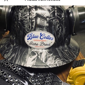 Blue Collar Sticker - Rare Breed / Superior Breed - Weatherproof Vinyl ...