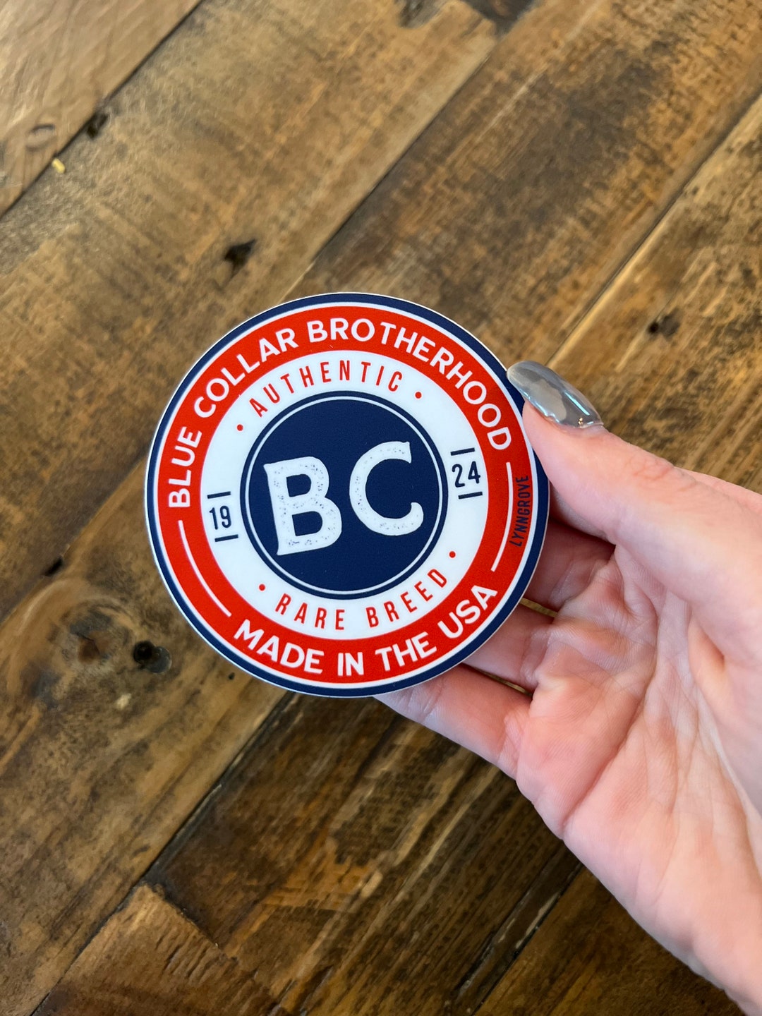 Blue Collar Sticker - Rare Breed / Superior Breed - Weatherproof Vinyl ...