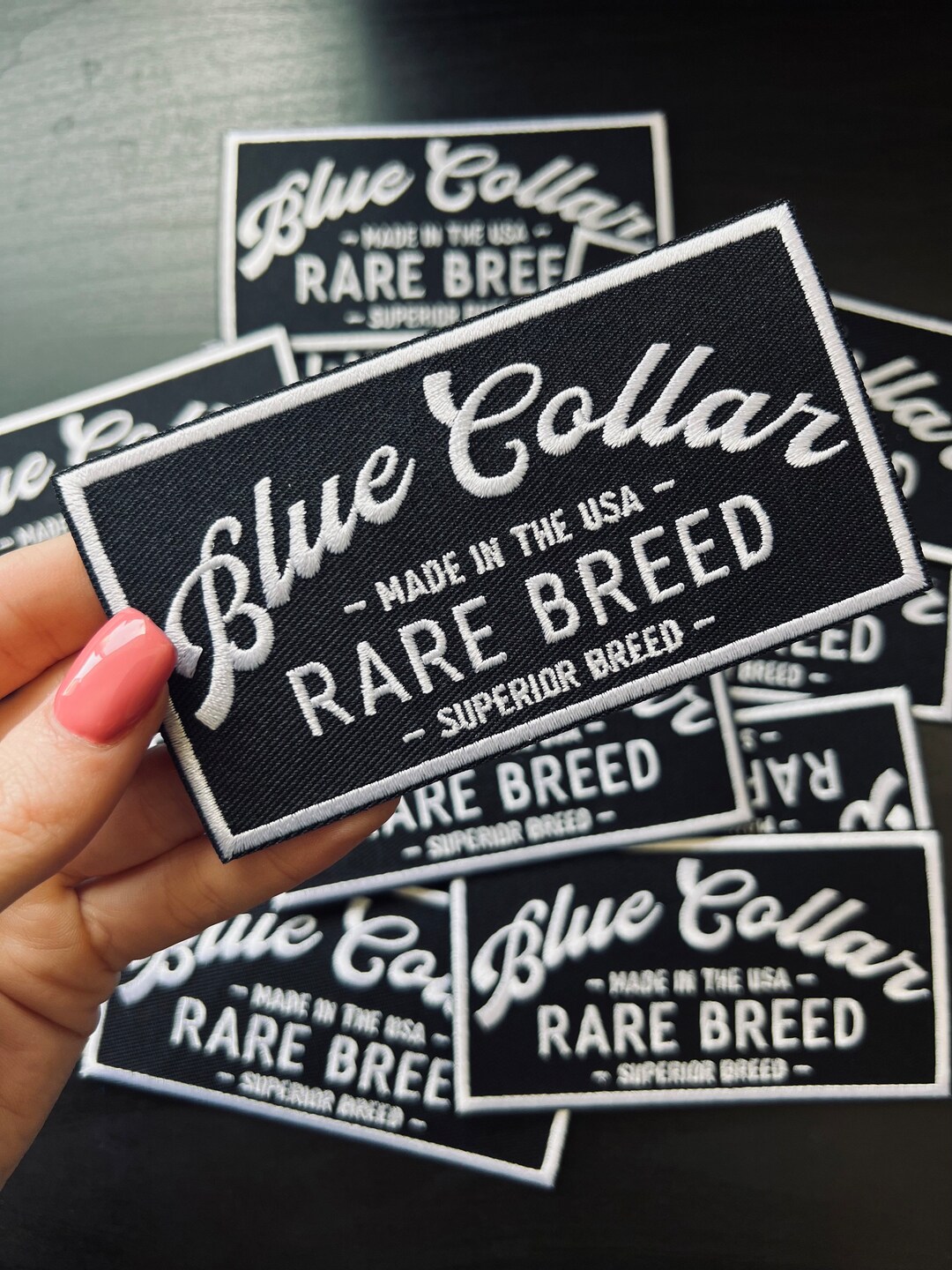 Blue Collar Rare Breed PATCH - LINEMAN Patch | Blue Collar Patch - Etsy