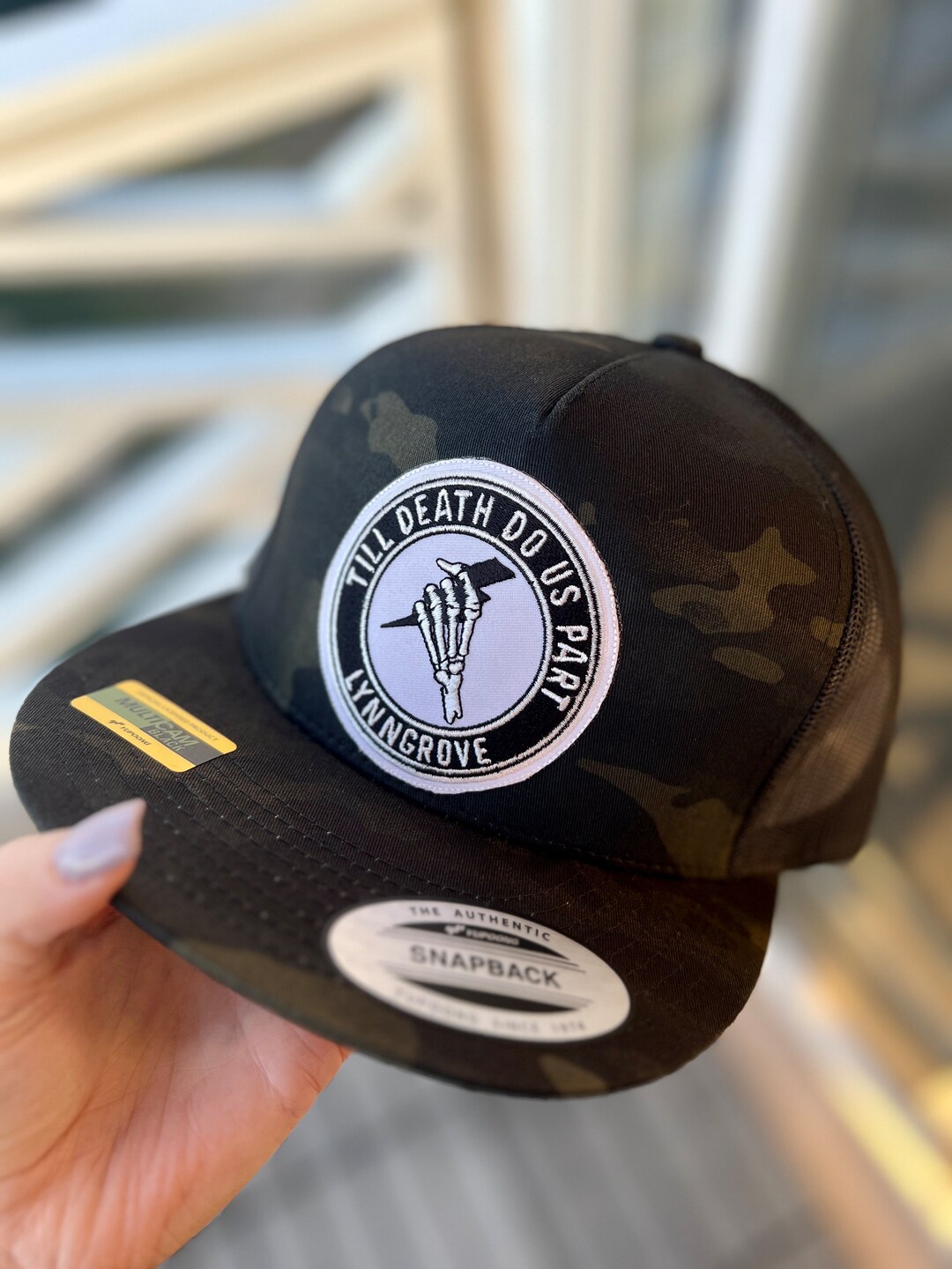 Skelly Hand Bolt Hat (9 Colors) - Lineman Hat - Blue Collar Hat ...