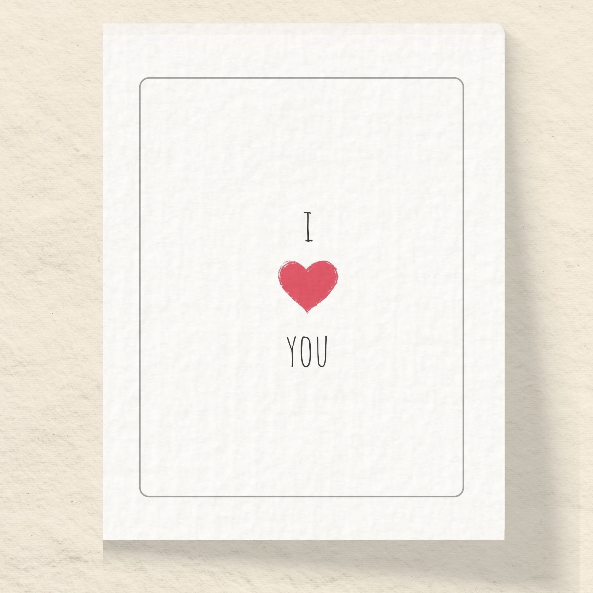 Printable Valentine Cards for School, Valentines Day Card, Simple ...