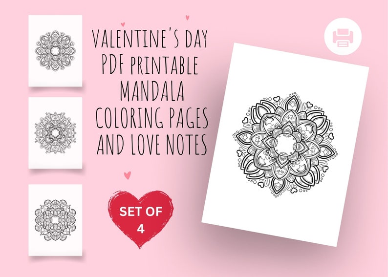 Printable Valentine Cards for School, Valentines Day Card, Flower ...