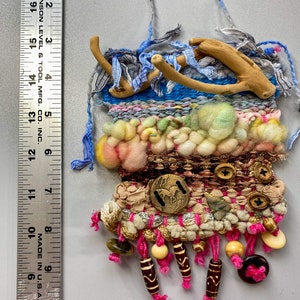 Mixed Media Woven Wall Hanging - Etsy