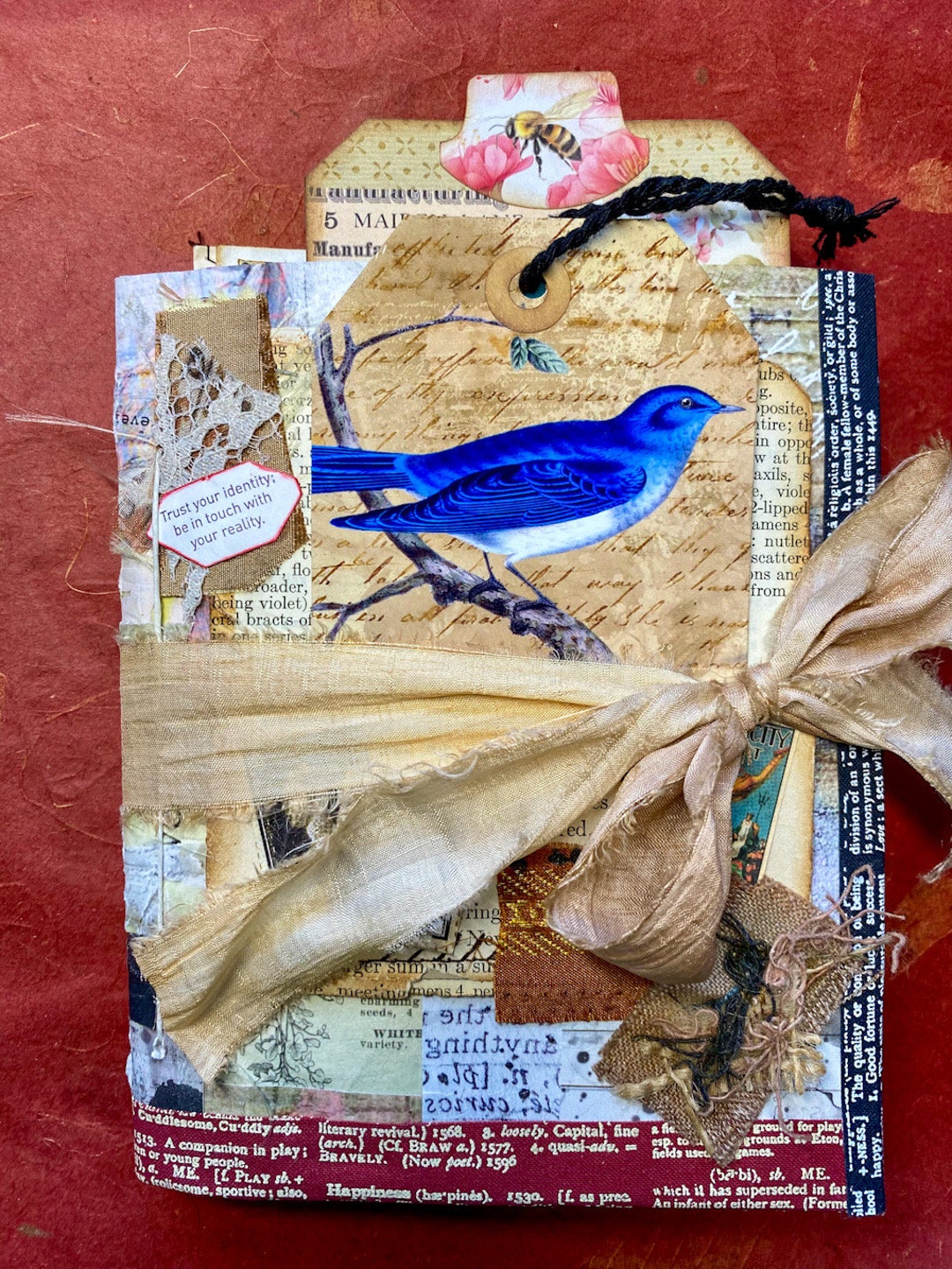 Handmade Art Junk Journal Mixed Media - Etsy