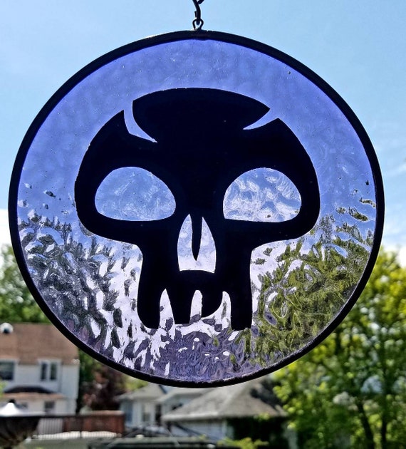 Swamp Symbol Etched Glass | Etsy