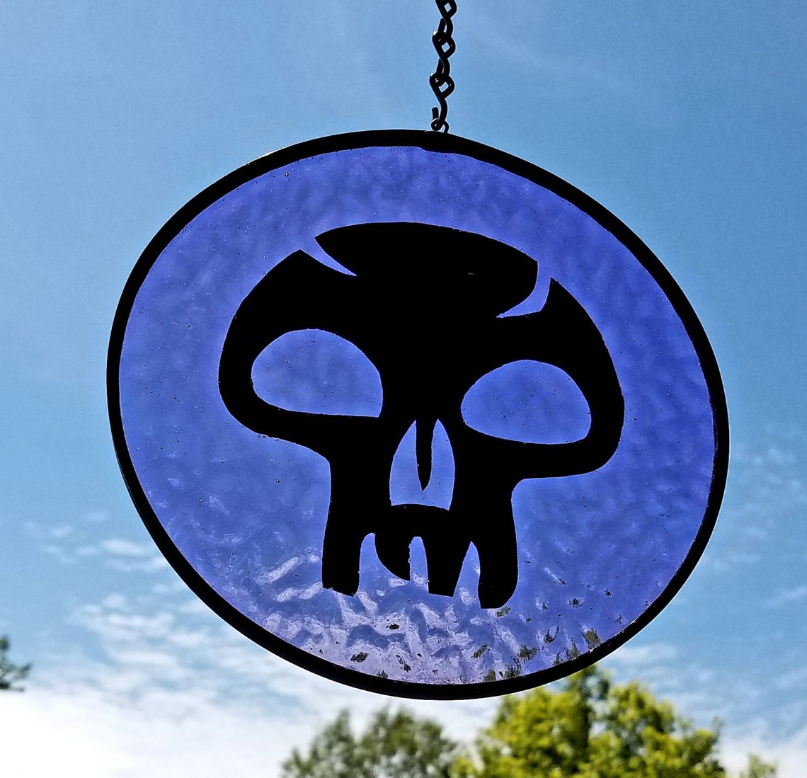 Swamp Symbol Etched Glass | Etsy