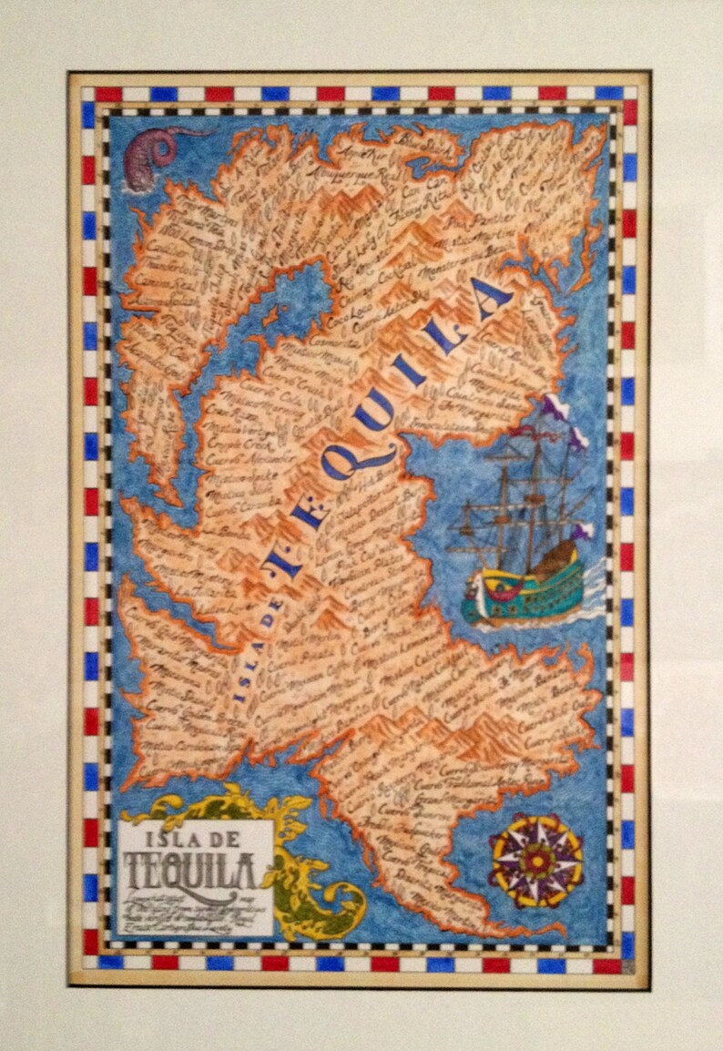 Isla De Tequila - Etsy