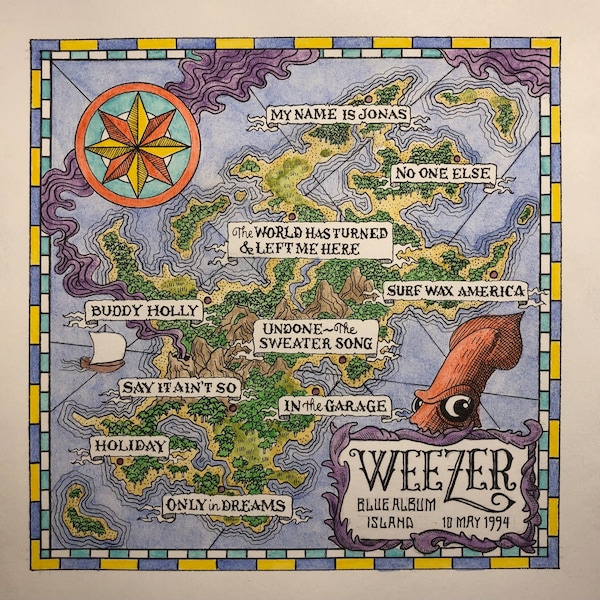 Weezer Poster - Etsy