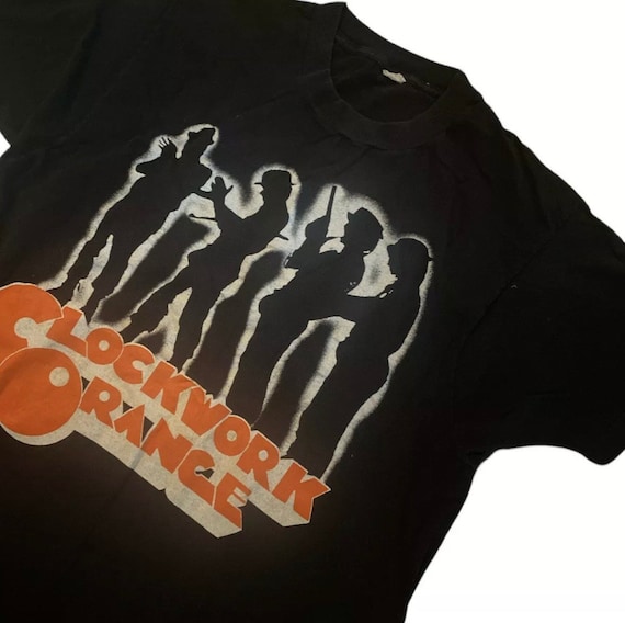 Clockwork Orange Screen Stars T Shirt Vintage 80s Stanley Clockwork Orange Screen Stars T Shirt Vintage 80s Stanley