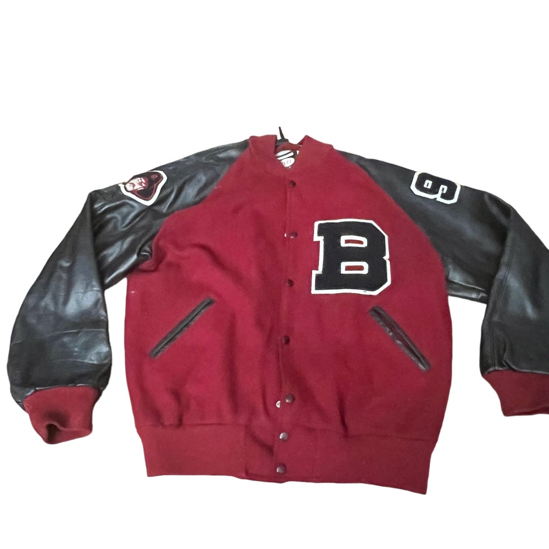 1995 Vintage Oversized Letterman Jacket Varsity Jacket, Year 1995 ...