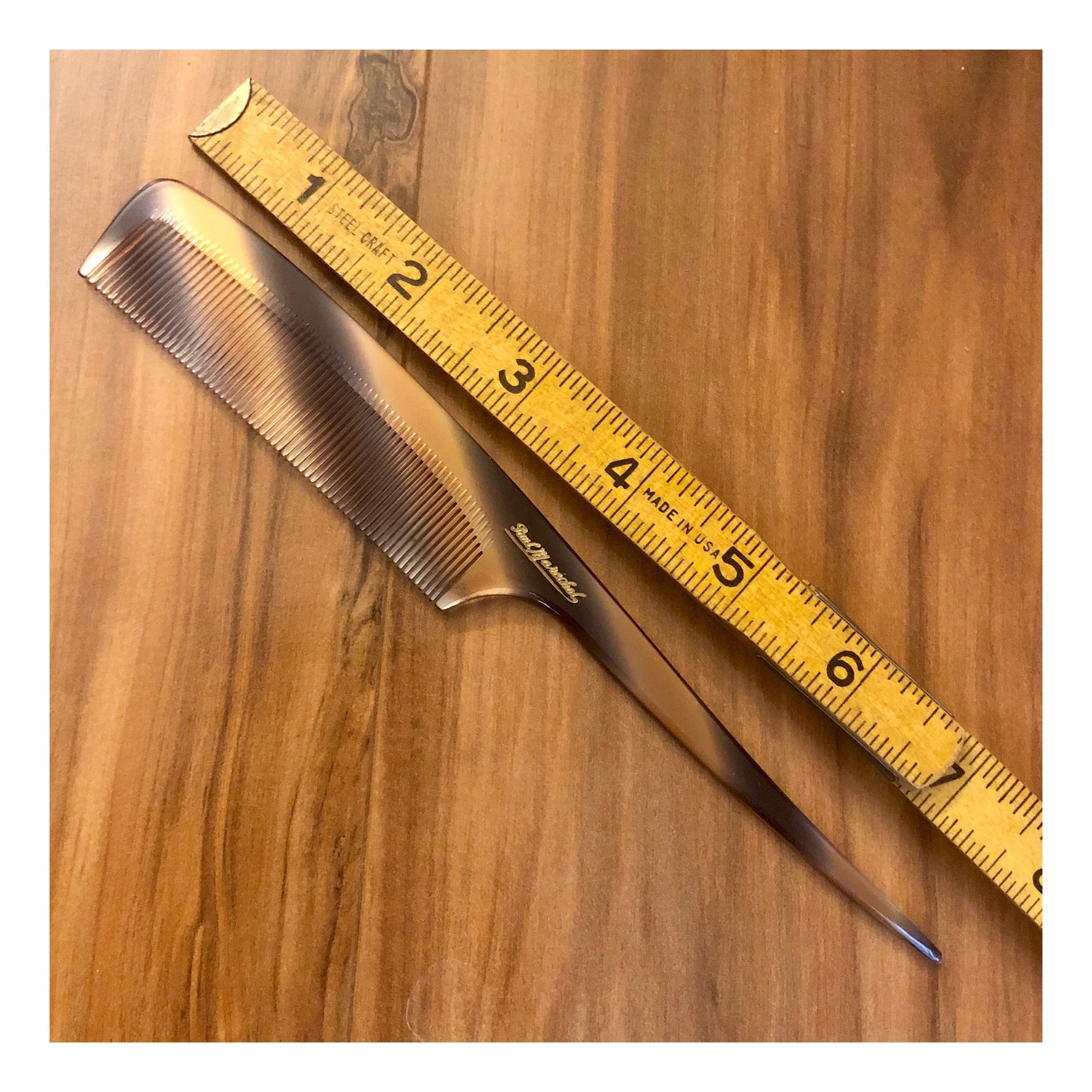 Vintage Paul Marechal 1960s Hair Salon Comb Fine Tooth Comb - Etsy